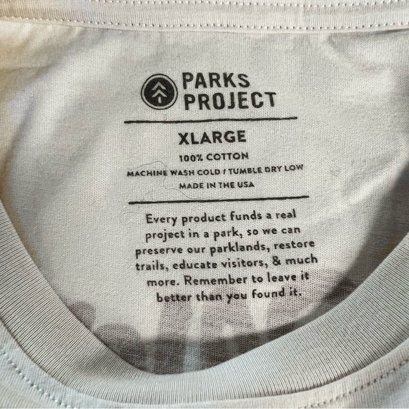 Parks Project | Shirts | Parks Project Nwt Tee Shirt Sz Xl Parks ...